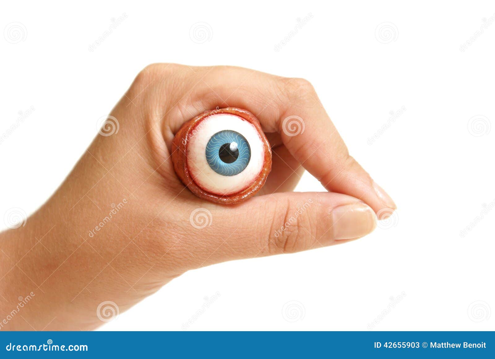 Holding an Eyeball stock image. Image of care, eyeball - 42655903
