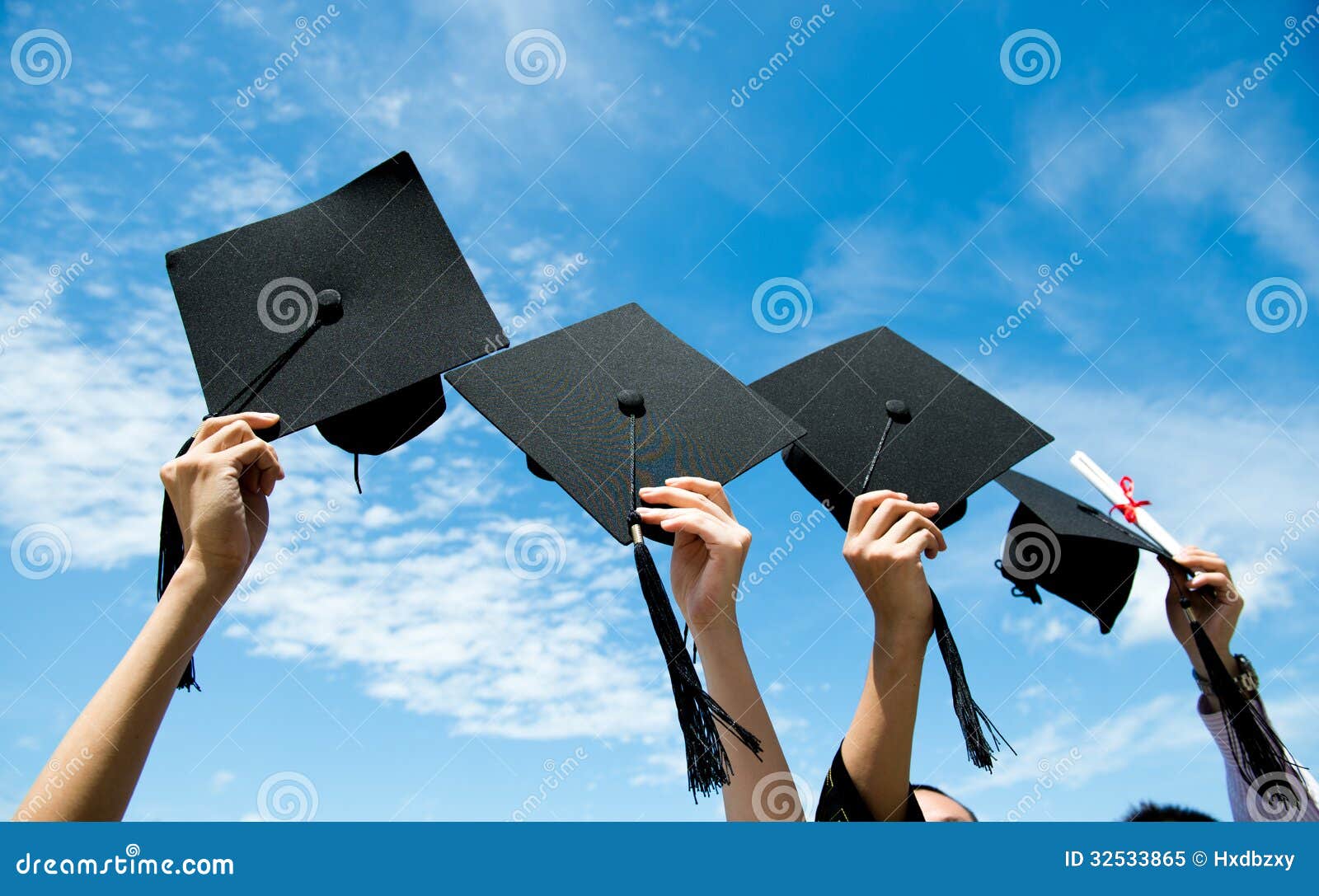 Graduation Cap Royalty-Free Stock Photography | CartoonDealer.com #1693751