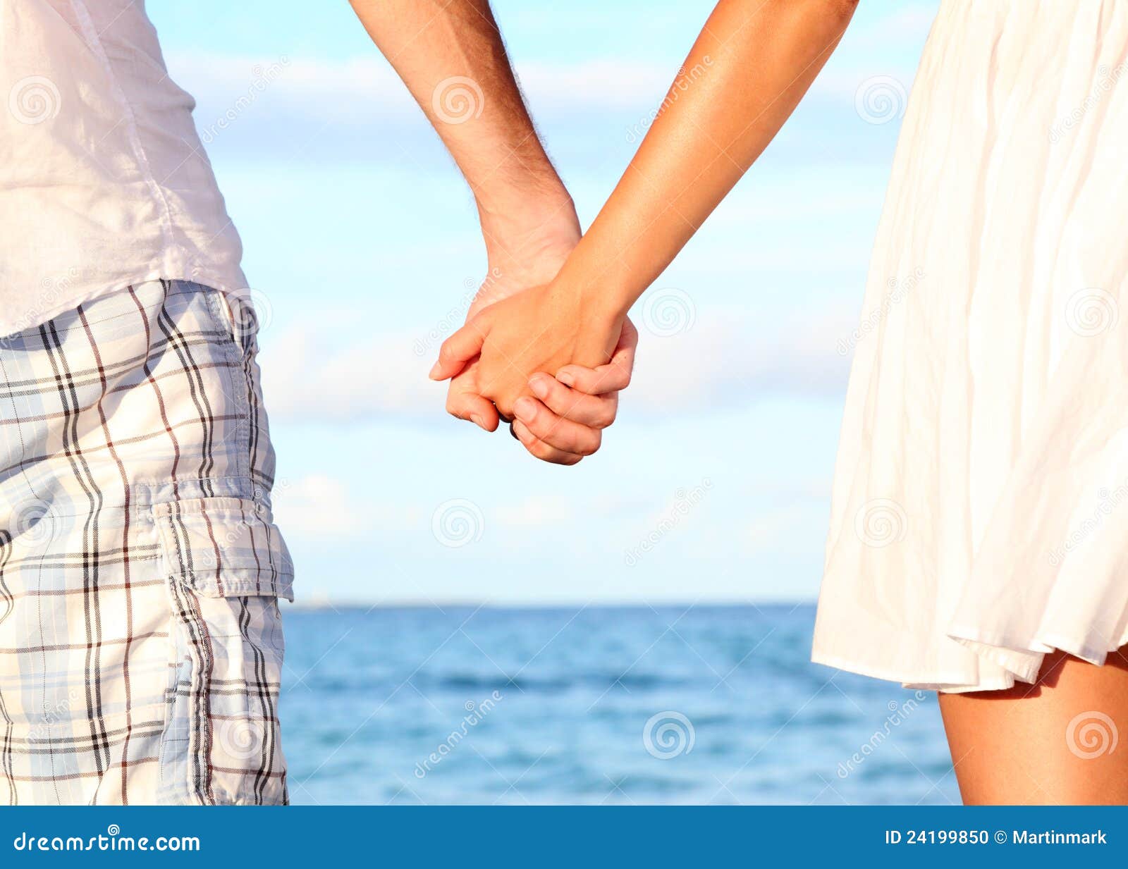 Holding Hands Couple Stock Photo - Image: 24199850