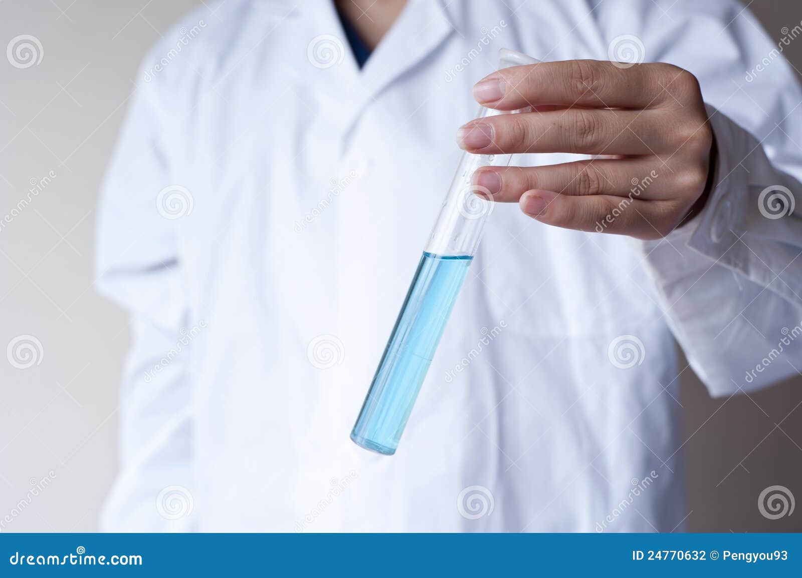 Holding the Hands of the Reagent Bottle Stock Photo - Image of chemical ...