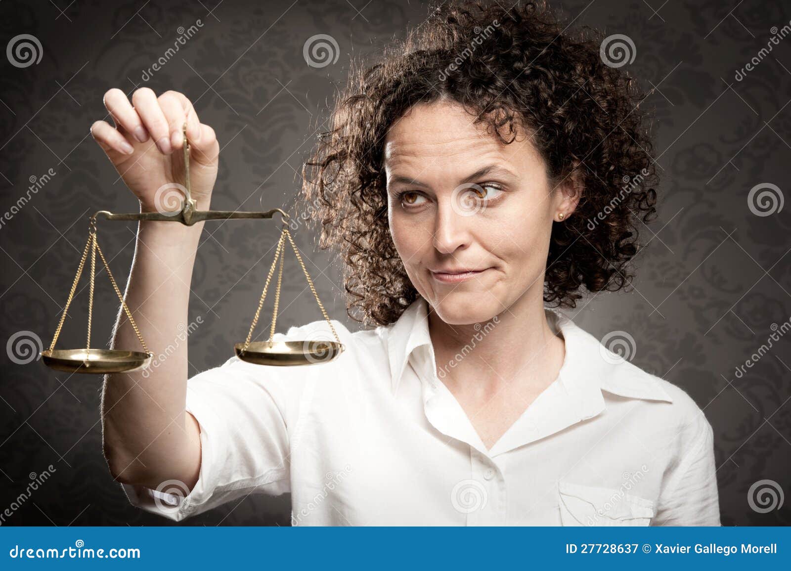 Holding justice scale stock image. Image of decision - 27728637