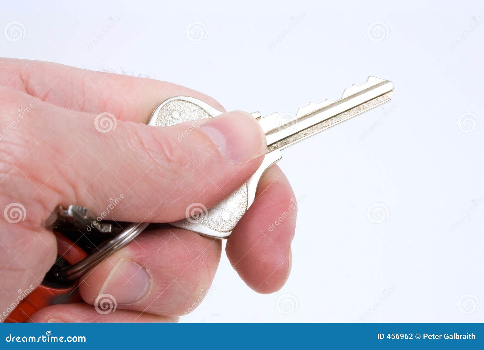 Holding the key stock photo. Image of move, giving, open - 456962