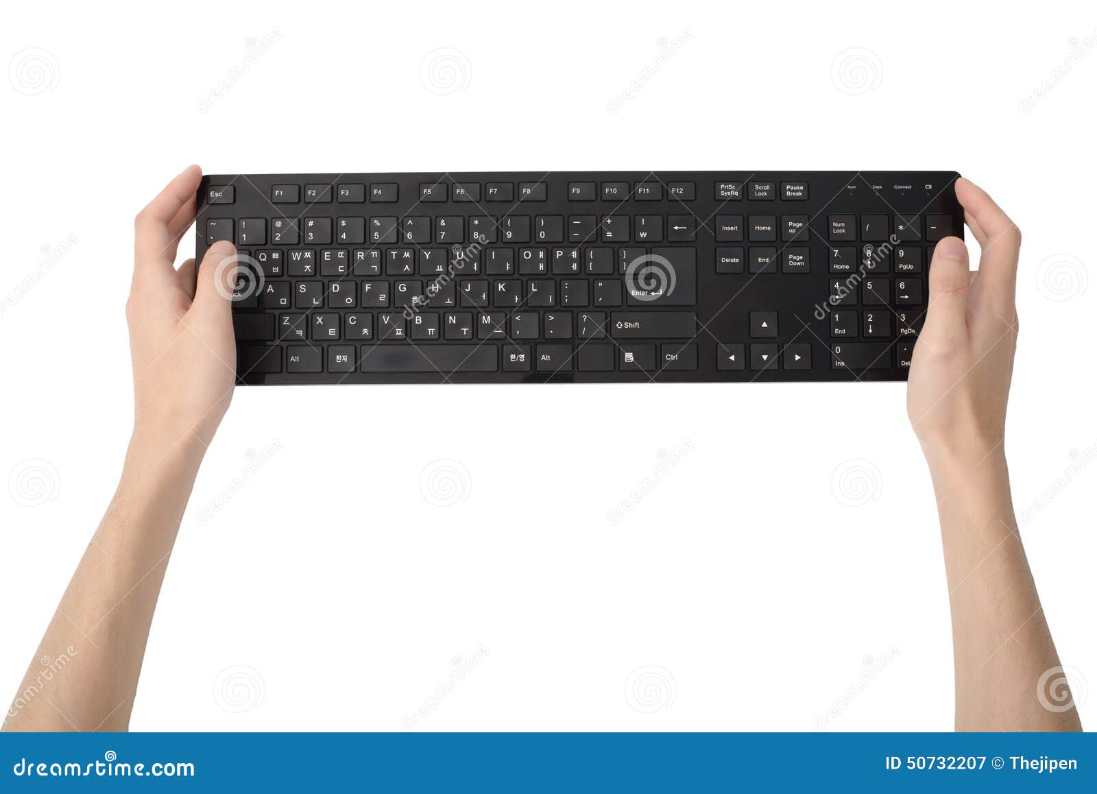Holding keyboard stock image. Image of control, computer - 50732207