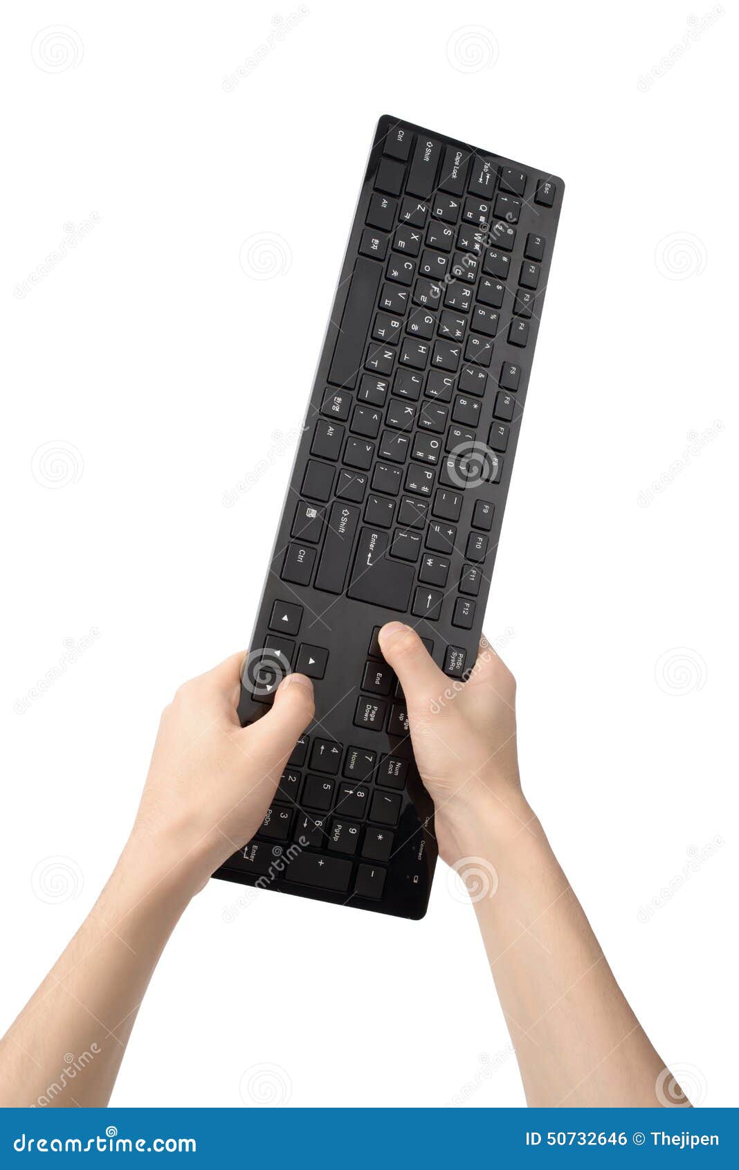 Holding keyboard stock photo. Image of technology, alphabet - 50732646