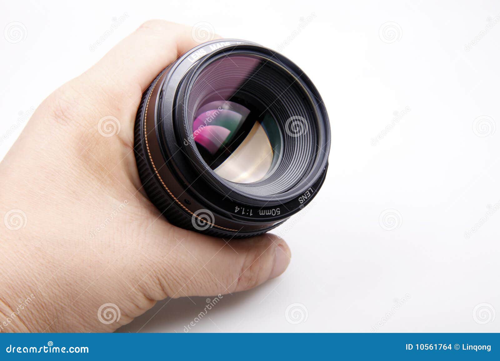 Holding the lens stock photo. Image of optic, human, manual - 10561764