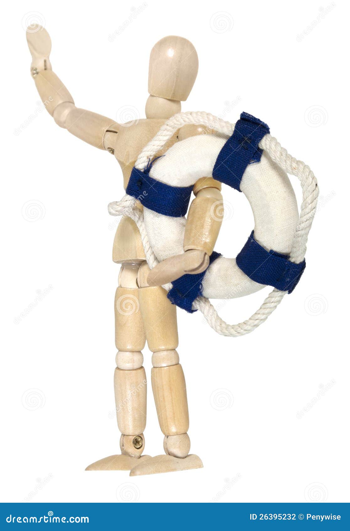 Holding a Life Preserver stock photo. Image of float - 26395232