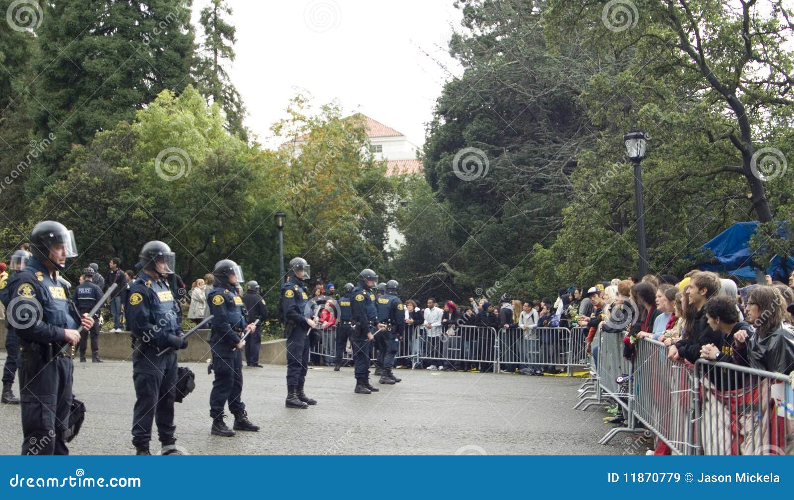 Holding the Line editorial stock image. Image of strike - 11870779
