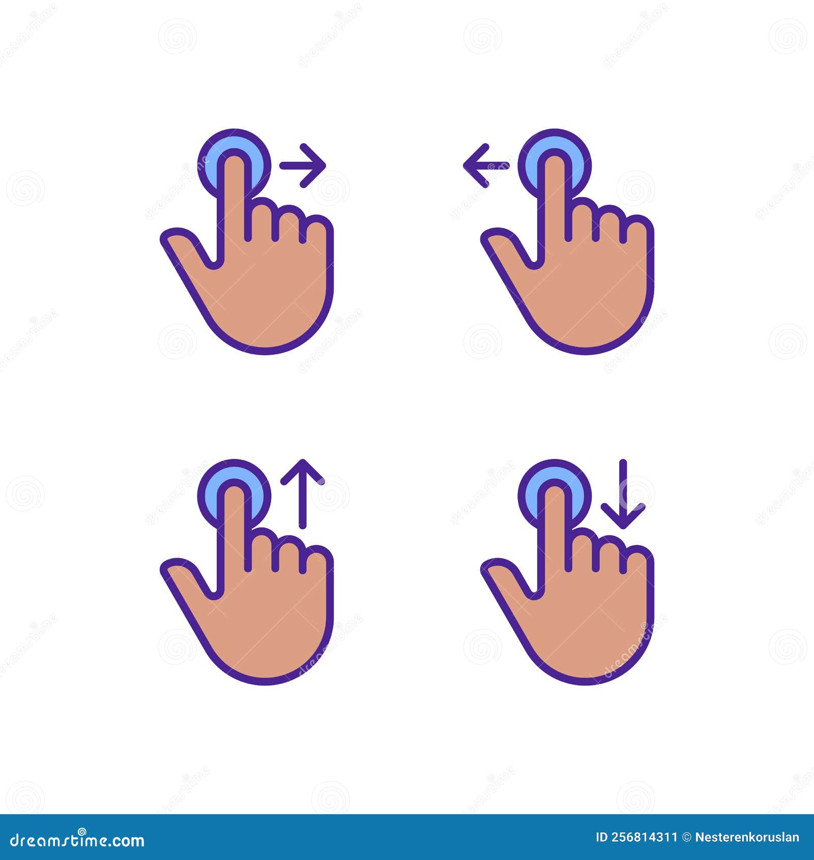 Holding and Moving Pixel Perfect RGB Color Icons Set Stock Vector ... Holding and Moving Pixel Perfect RGB Color Icons Set Stock Vector ...