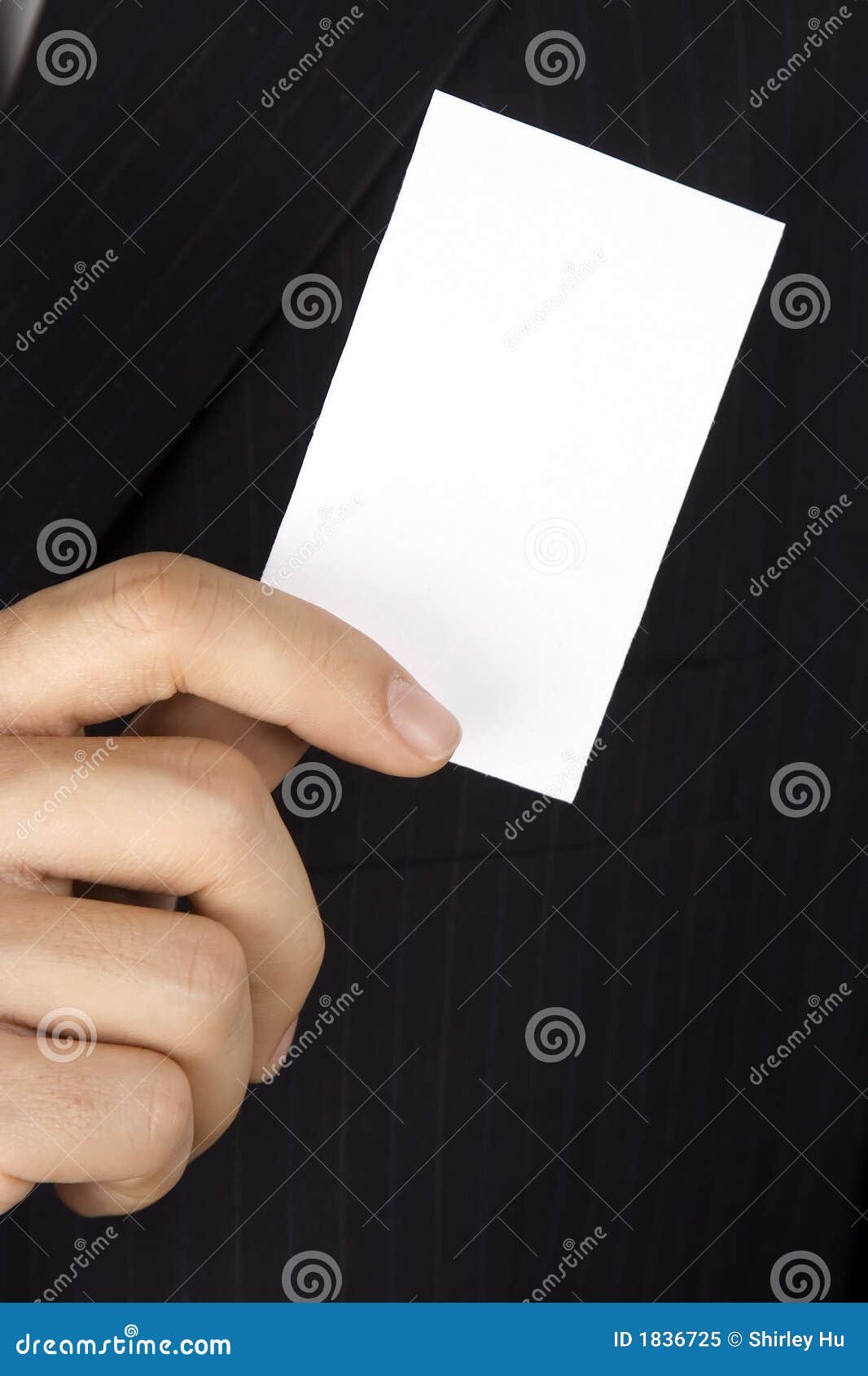Holding Name Card stock image. Image of male, name, businessman - 1836725