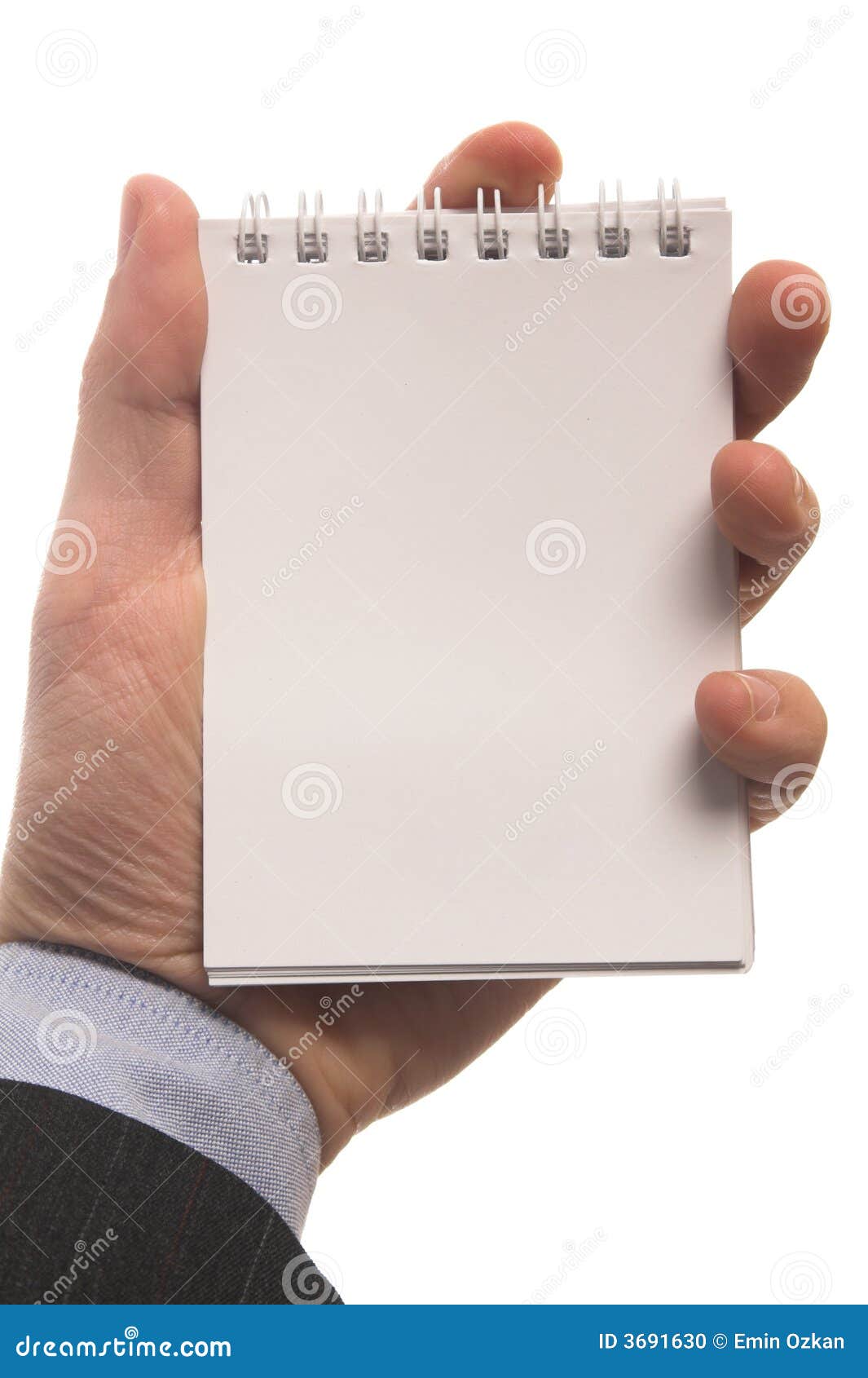 Holding notepad stock photo. Image of hand, sheet, pager - 3691630