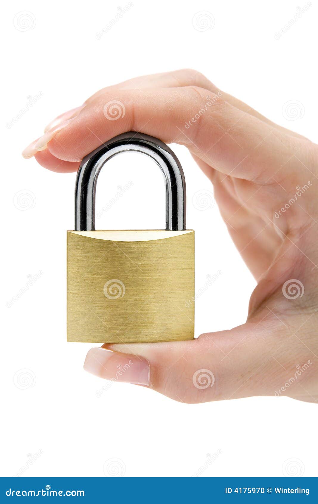Holding a Padlock stock photo. Image of freedom, hackers - 4175970