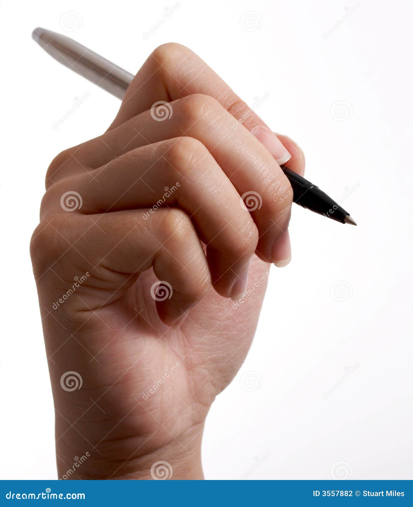 Holding a pen stock photo. Image of ballpen, ballpoint - 3557882