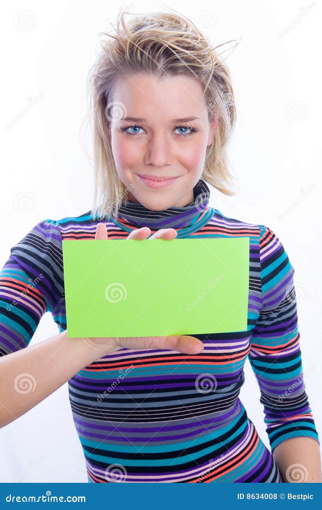 Holding sign stock photo. Image of message, display, blank - 8634008