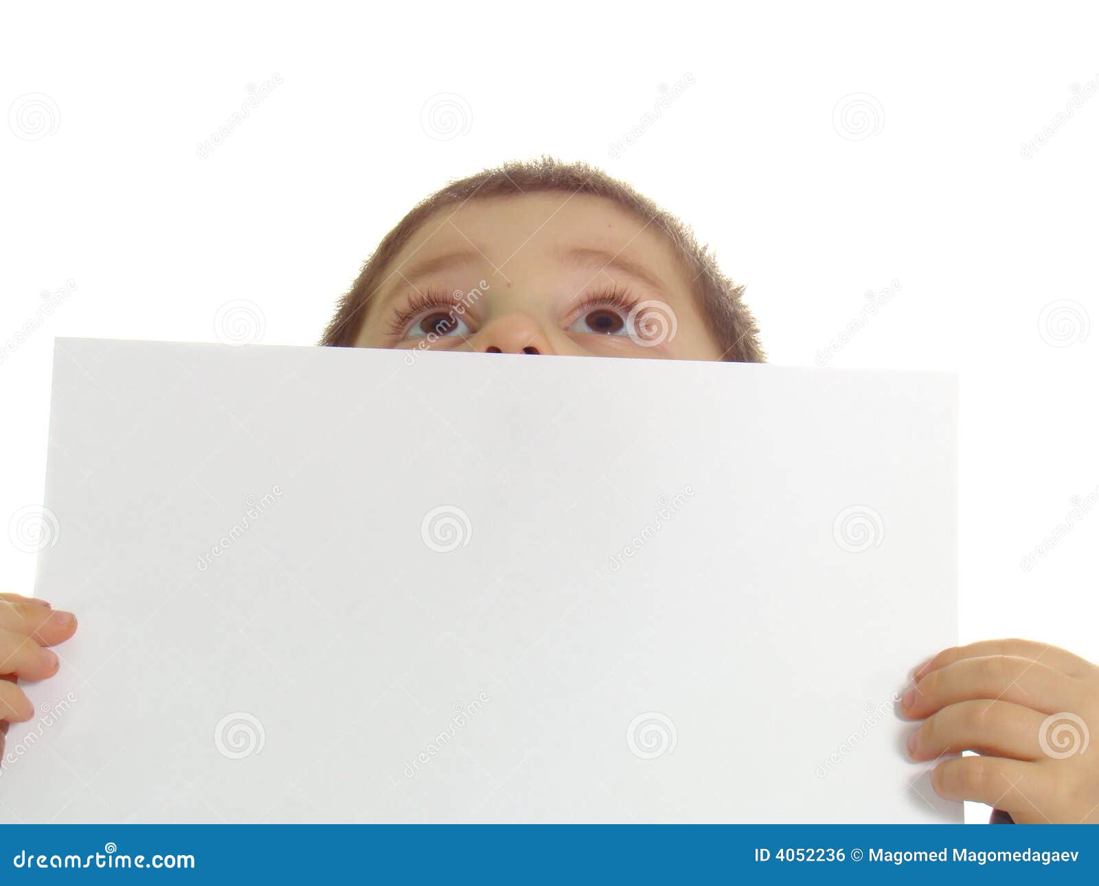 Holding sign looking up stock photo. Image of palm, signs - 4052236