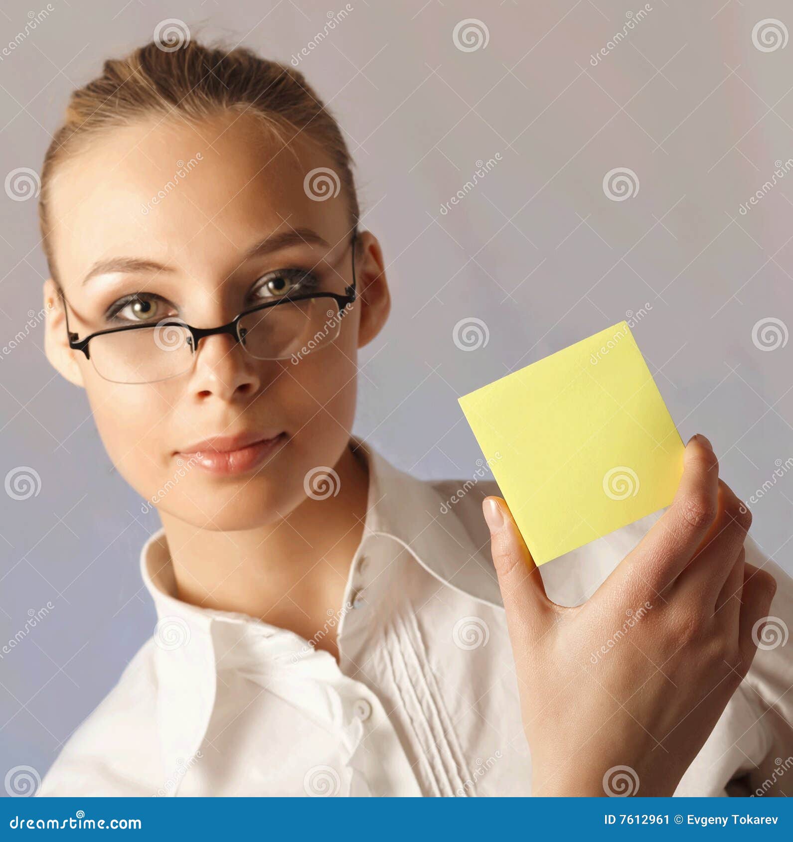 Holding A Sticker Royalty-Free Stock Photography | CartoonDealer.com ...