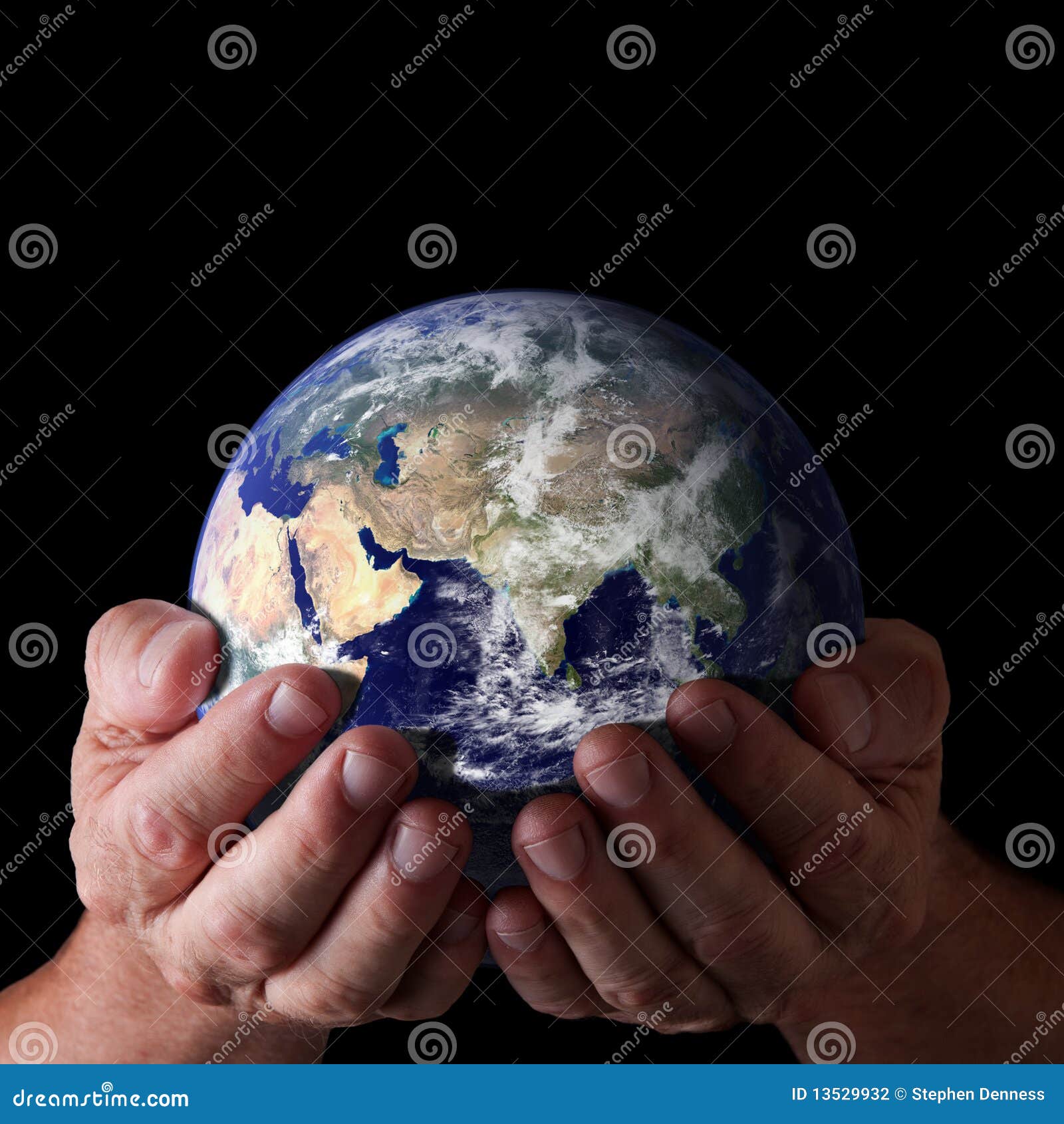 Holding Sustainable World in Hands Stock Photo - Image of sustainable ...