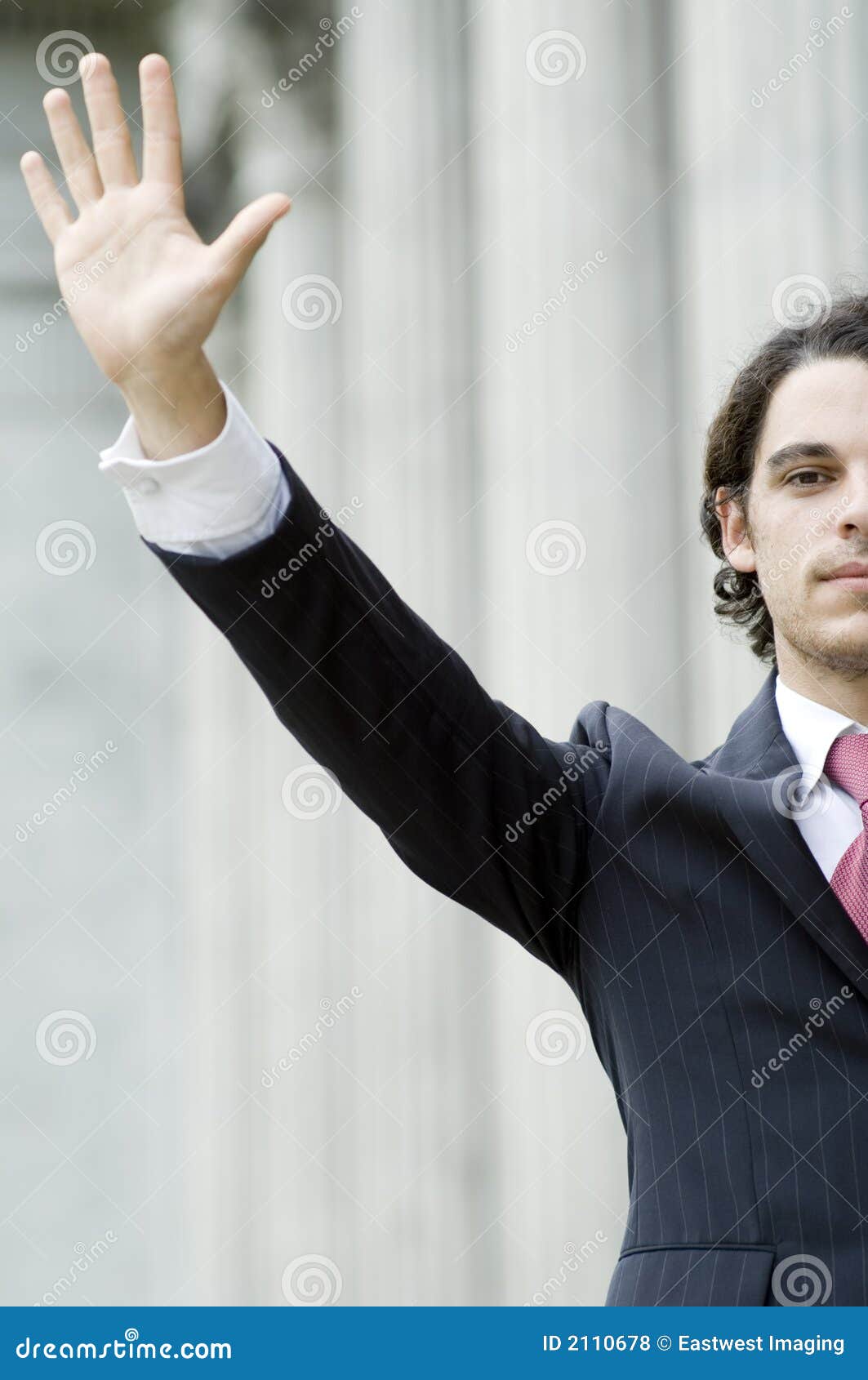 Holding Up Hand stock photo. Image of businessman, landmark - 2110678
