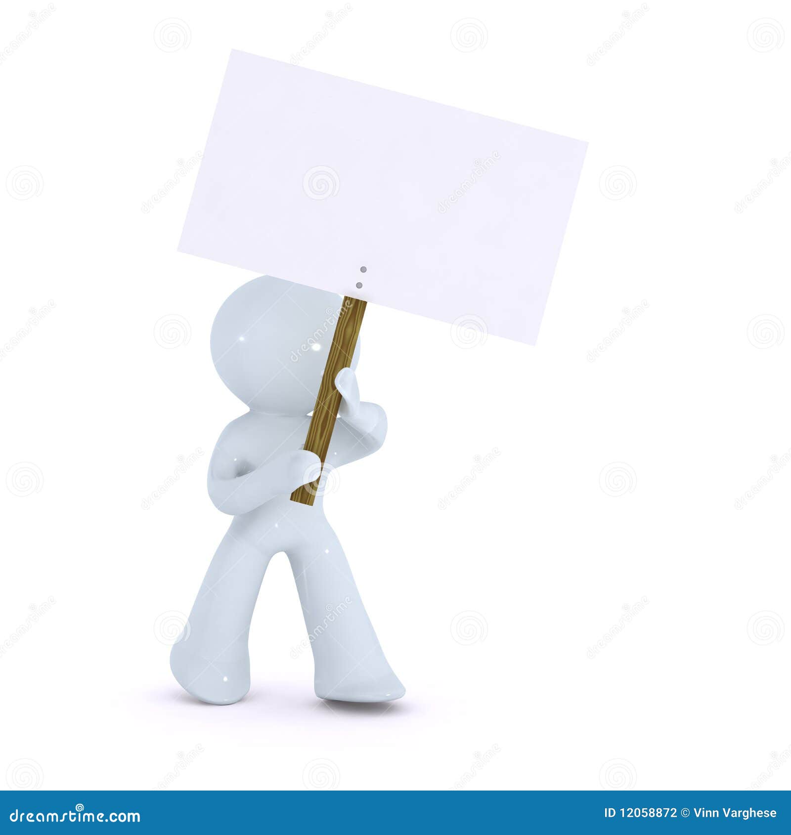 Wooden Picket Sign Clip Art