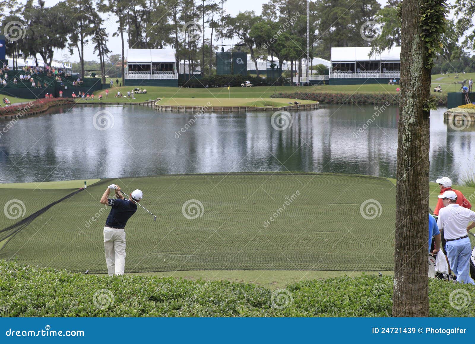 Hole 17, the Players, TPC Sawgrass, FL Editorial Stock Image - Image of ...