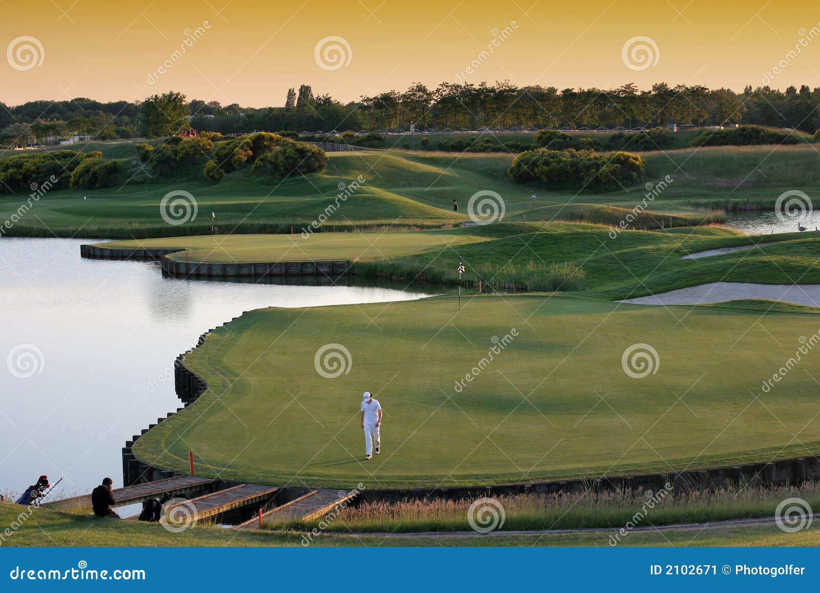 Hole 18 Golf National, Paris Stock Image - Image of paris, golf: 2102671