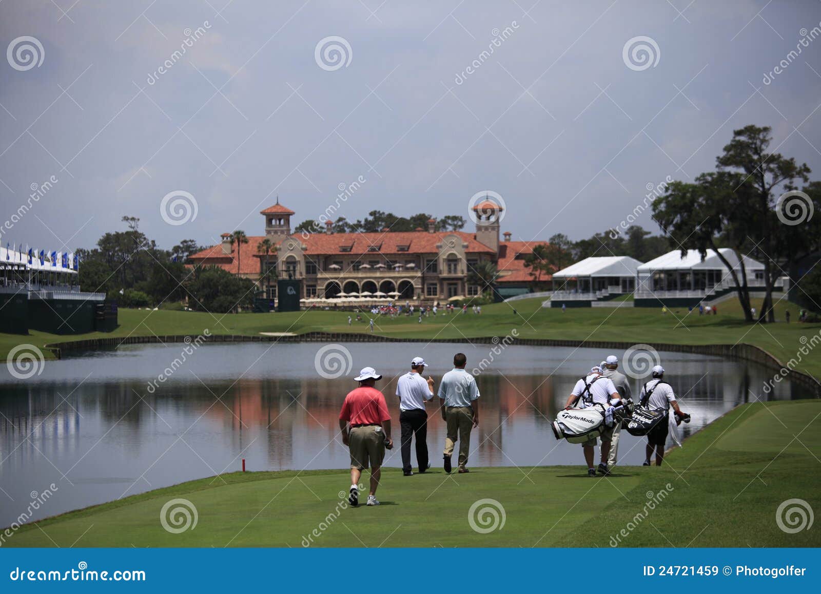 Hole 18 , the Players, TPC Sawgrass, FL Editorial Stock Image - Image ...