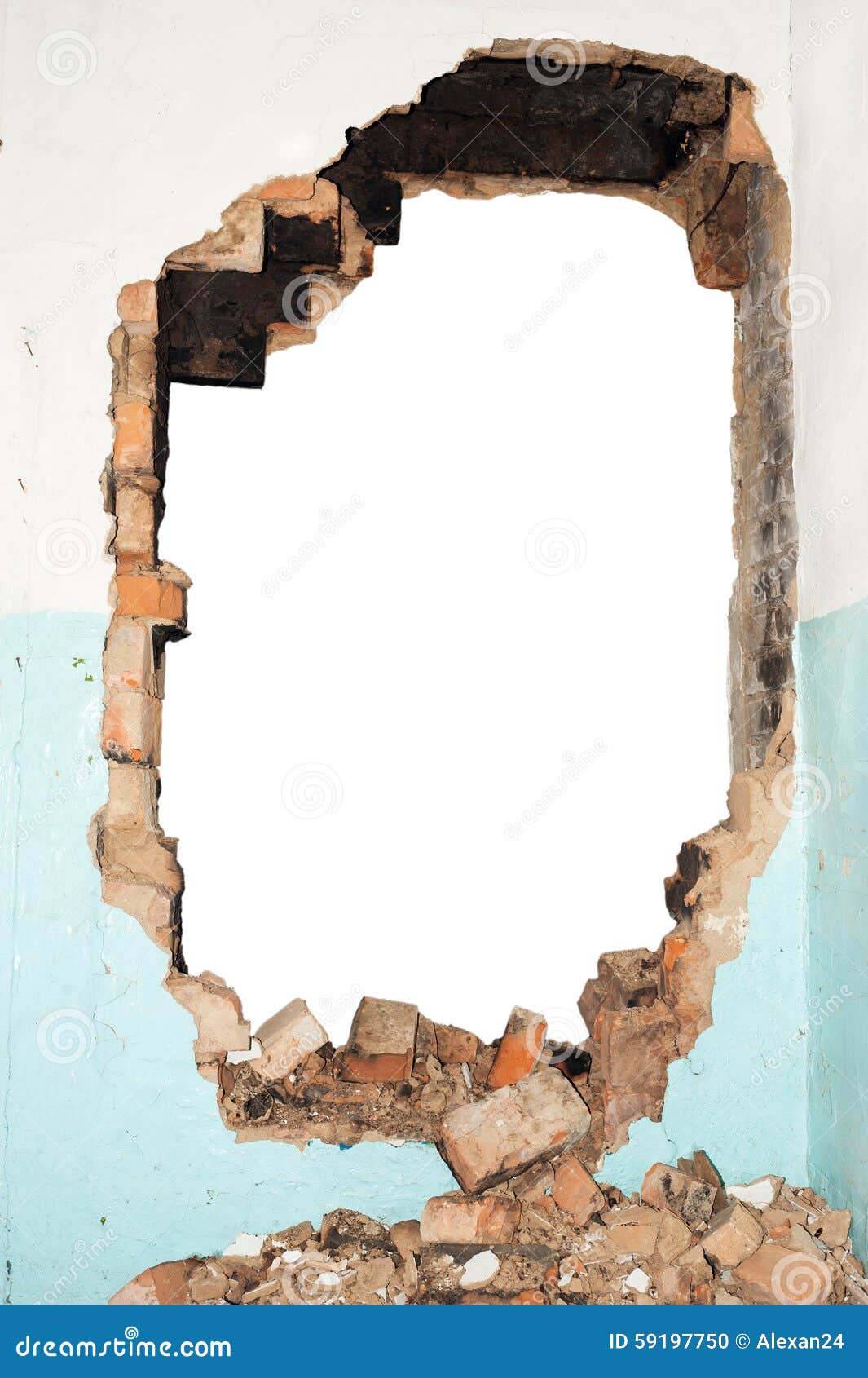 Hole Brick Pattern Stock Image | CartoonDealer.com #349081