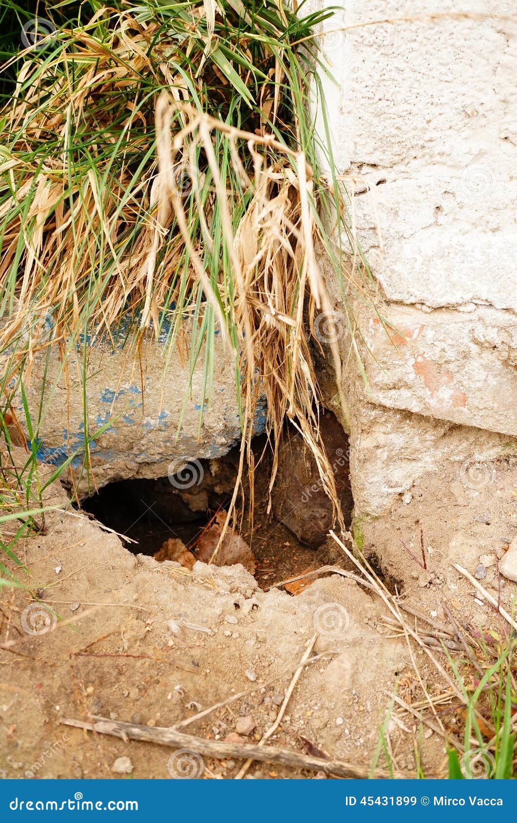 Hole in ground stock image. Image of hole, build, ground - 45431899