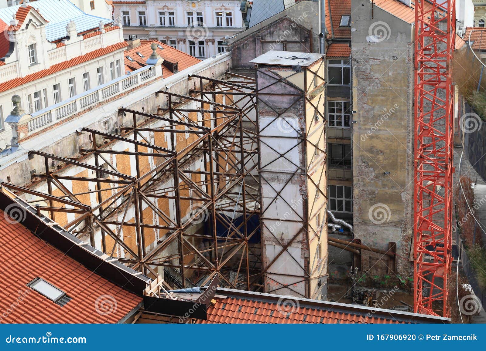 Hole in House - Construction Stock Photo - Image of house, construct ...