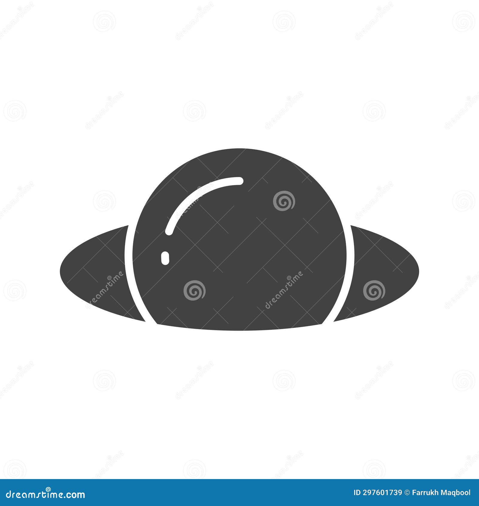 Hole icon vector image. stock illustration. Illustration of line ...