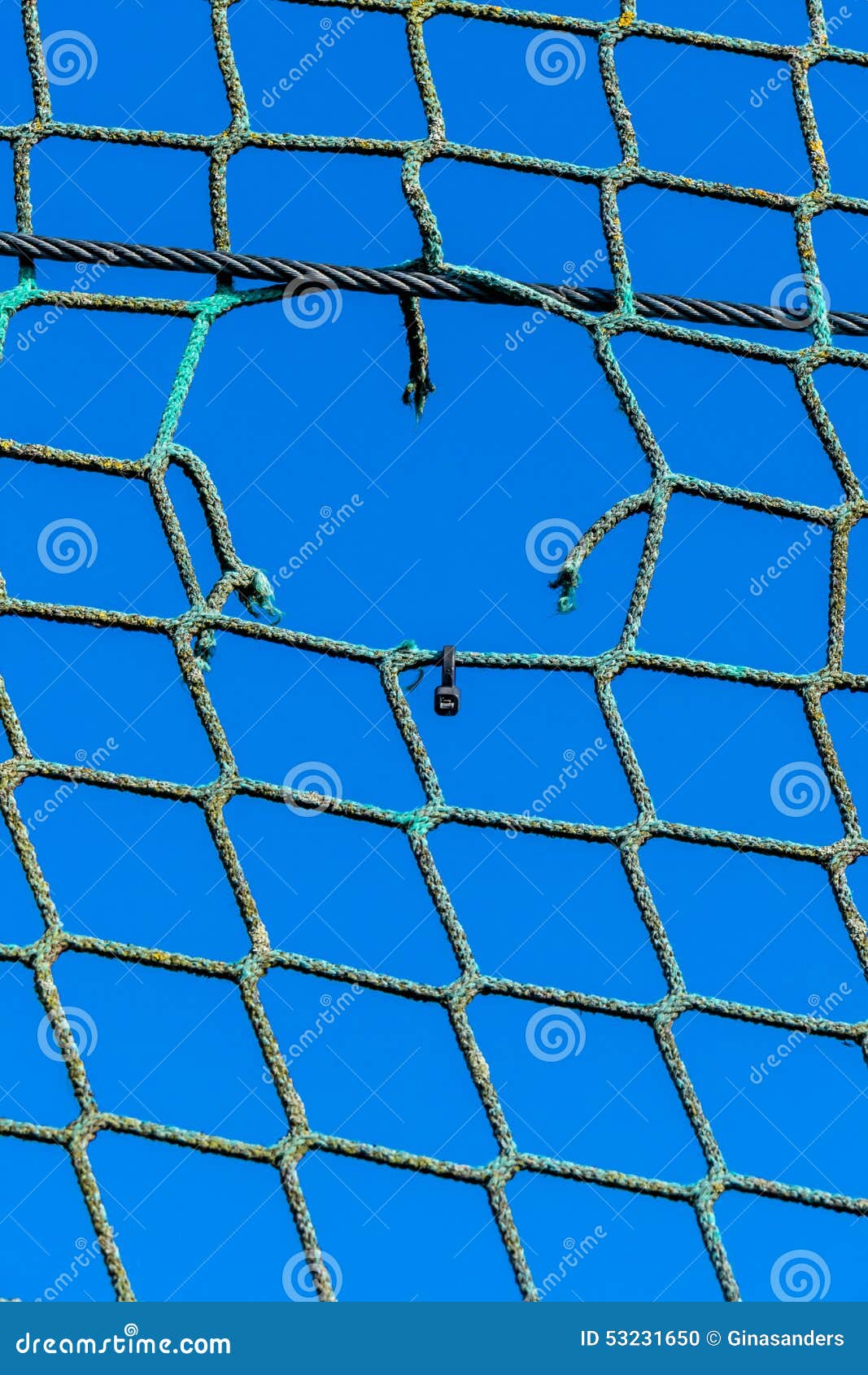 Hole in a network stock photo. Image of mishap, freedom - 53231650