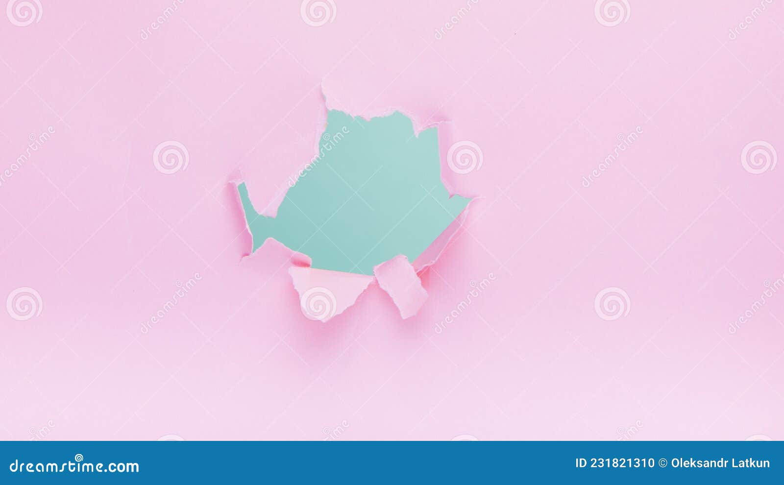 Hole Pink Paper. High Quality Photo Stock Photo - Image of pink, paper ...