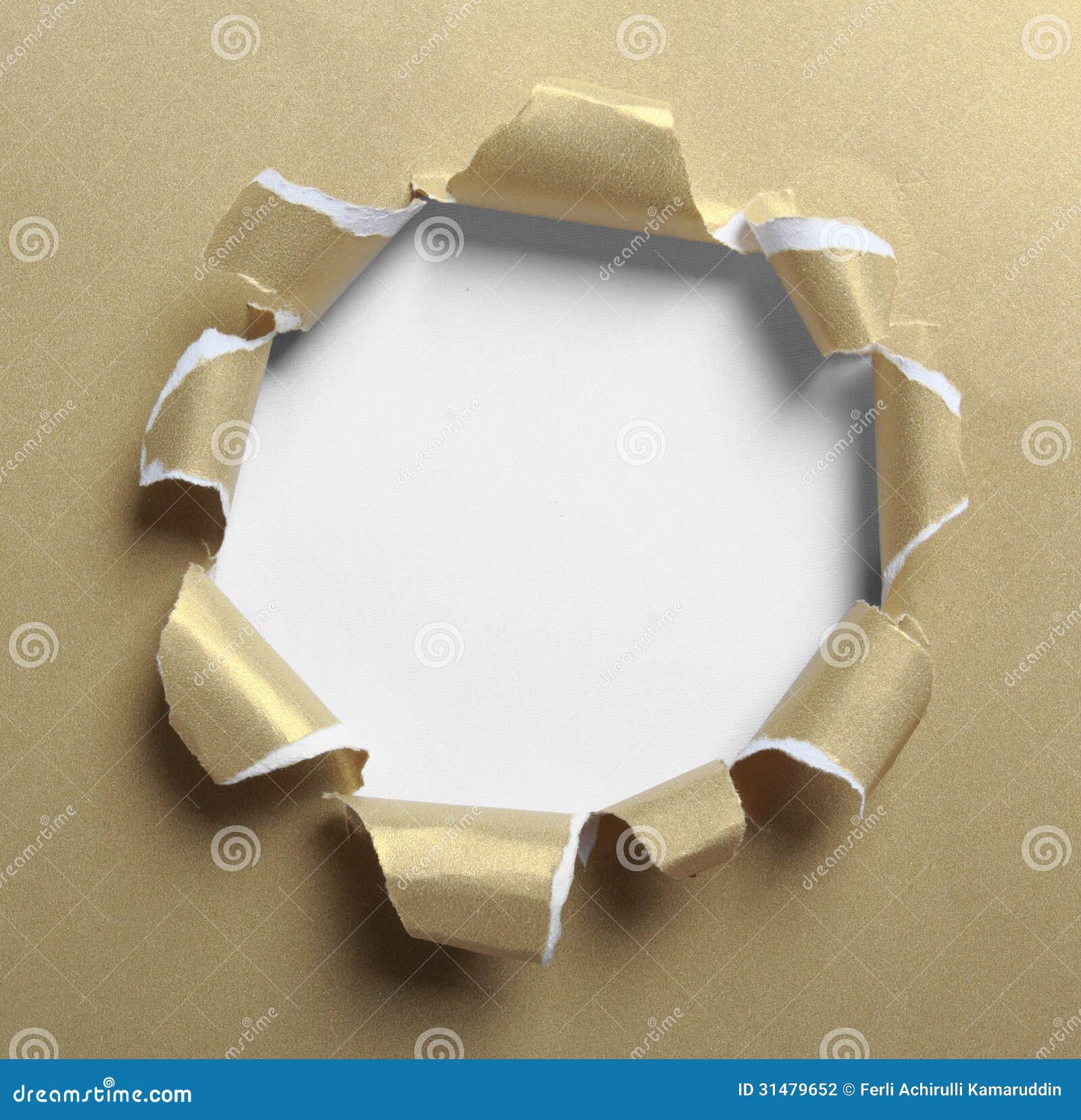 110 Hole Ripped Gold Paper Stock Photos - Free & Royalty-Free Stock ...