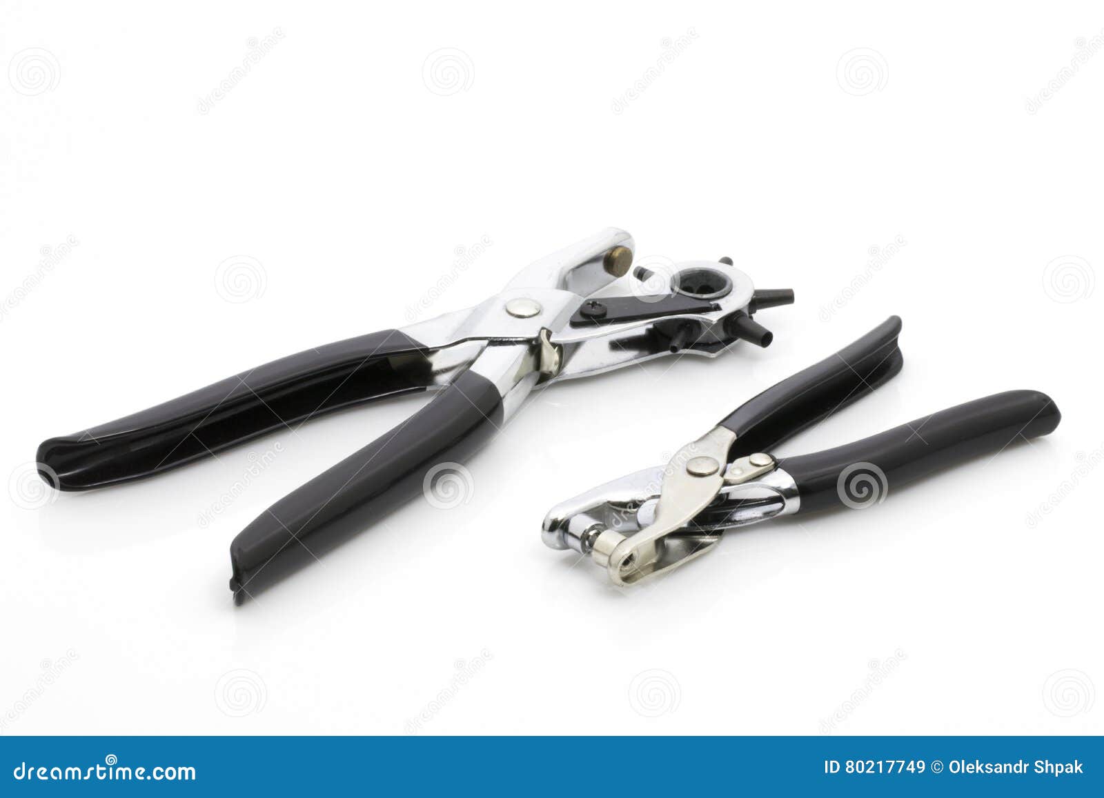 Hole and rivet tool stock image. Image of plant, clothing - 80217749