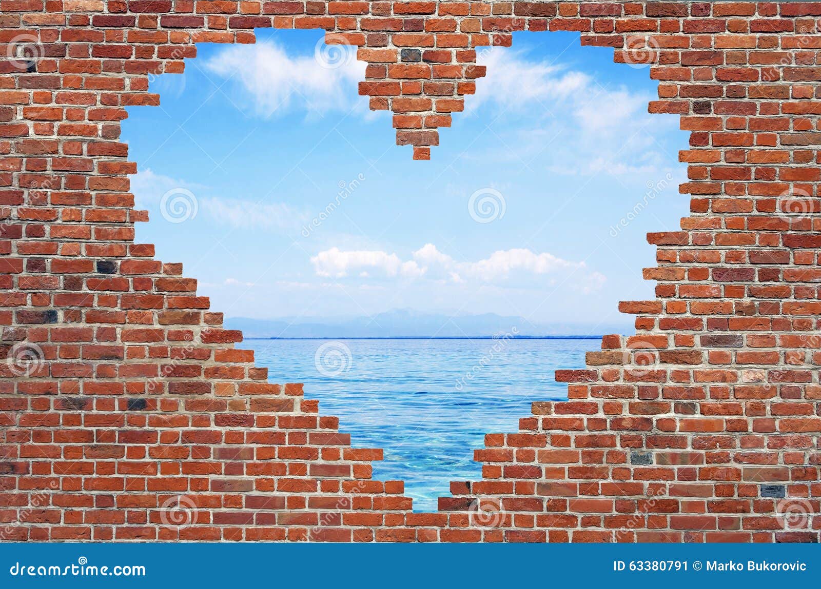 Inside An Old Brick House With A Collapsed Roof After A Fire, Thickets ...