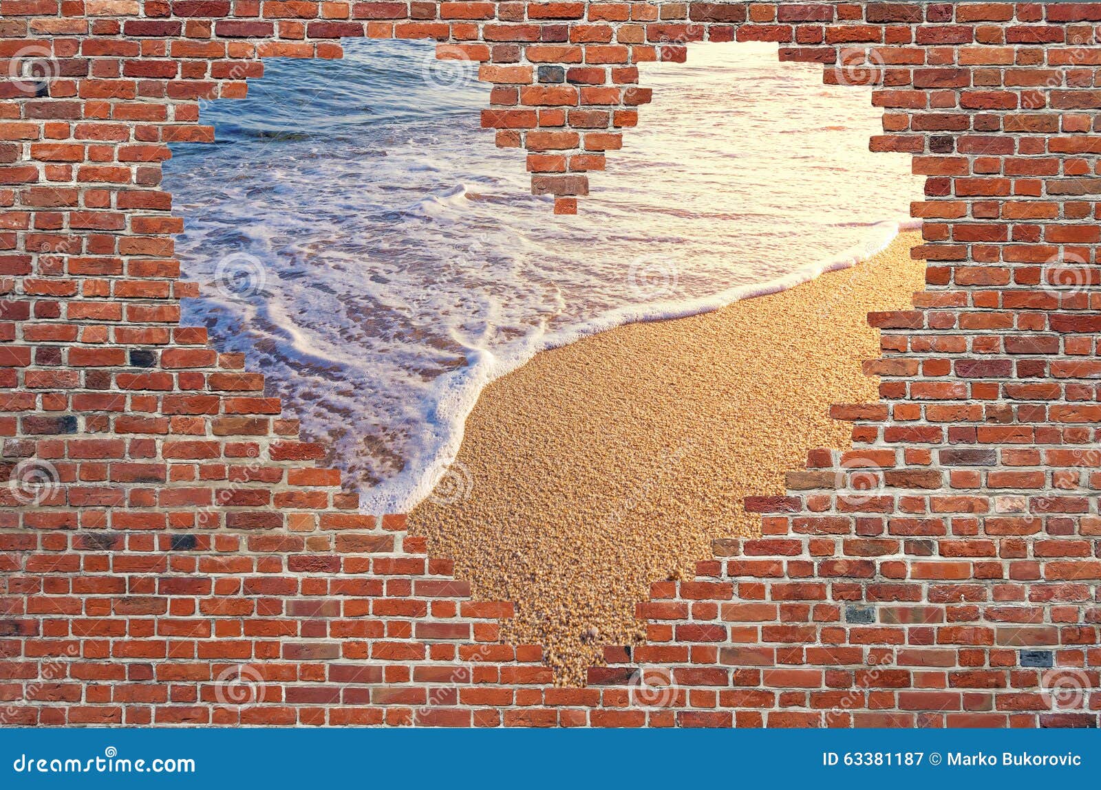 Inside An Old Brick House With A Collapsed Roof After A Fire, Thickets ...