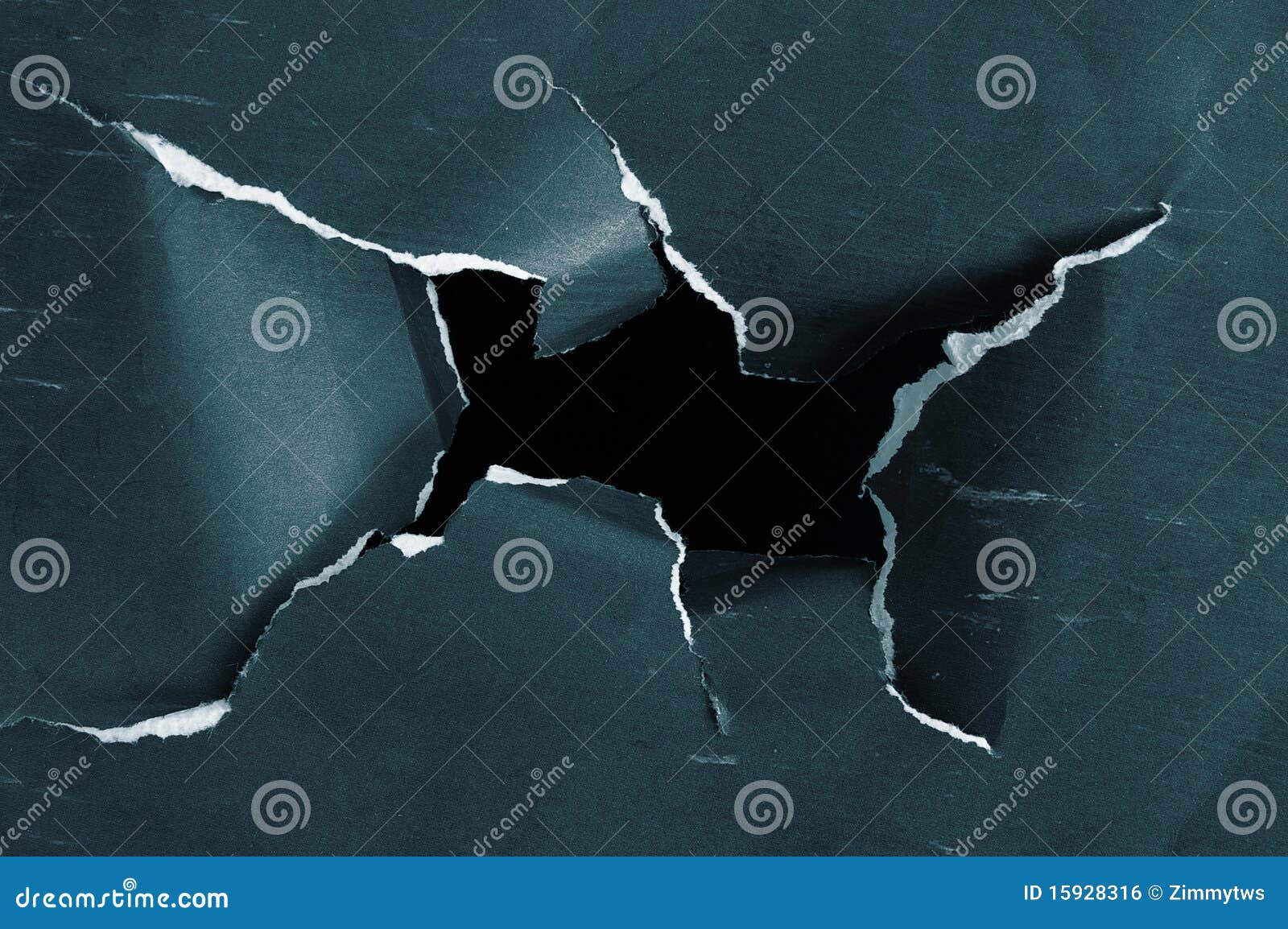 Hole torn in grunge paper stock photo. Image of grunge - 15928316