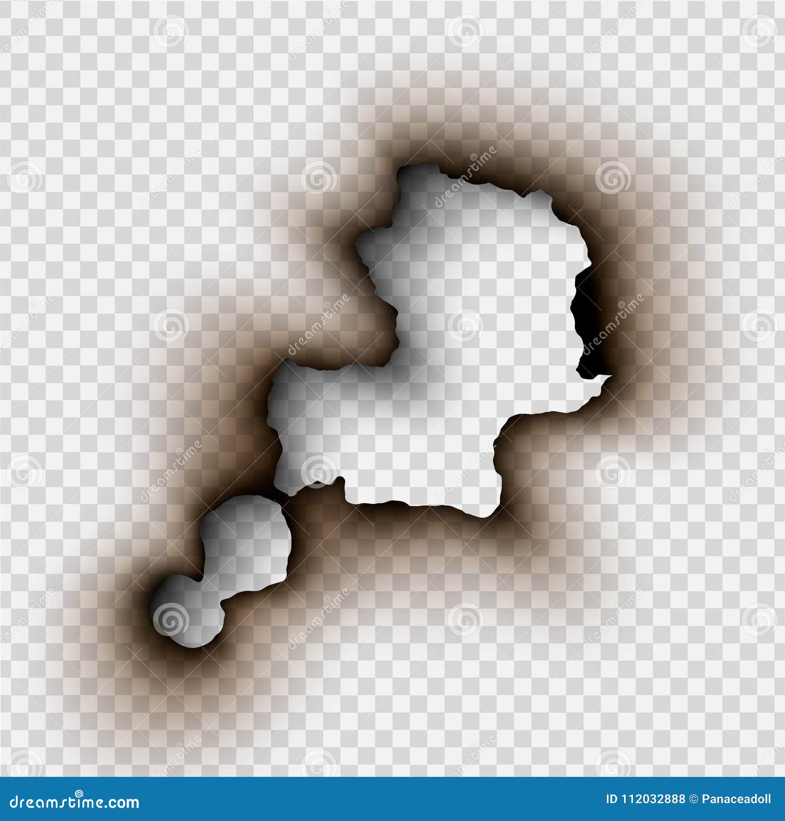 Ripped And Burnt Paper Royalty-Free Stock Image | CartoonDealer.com ...