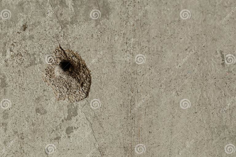 Hole on the wall stock image. Image of decorative, investigation - 51314895