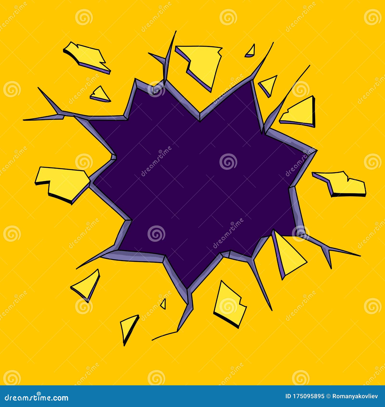 Aw Shucks Hand Written Lettering Phrase Vector Illustration ...