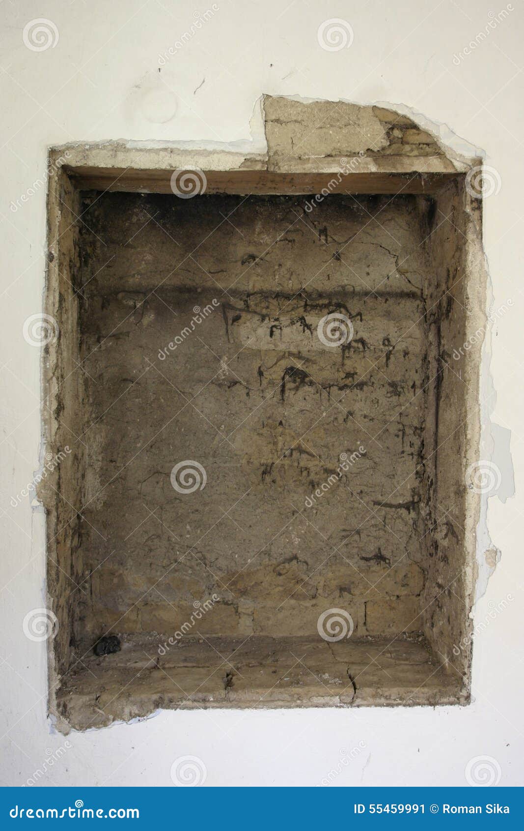 Hole in the Wall stock image. Image of construction, wall - 55459991