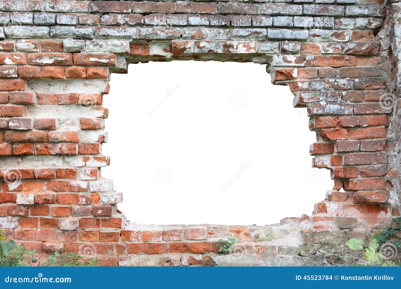 Hole in Wall stock photo. Image of conceptual, fence - 45523784