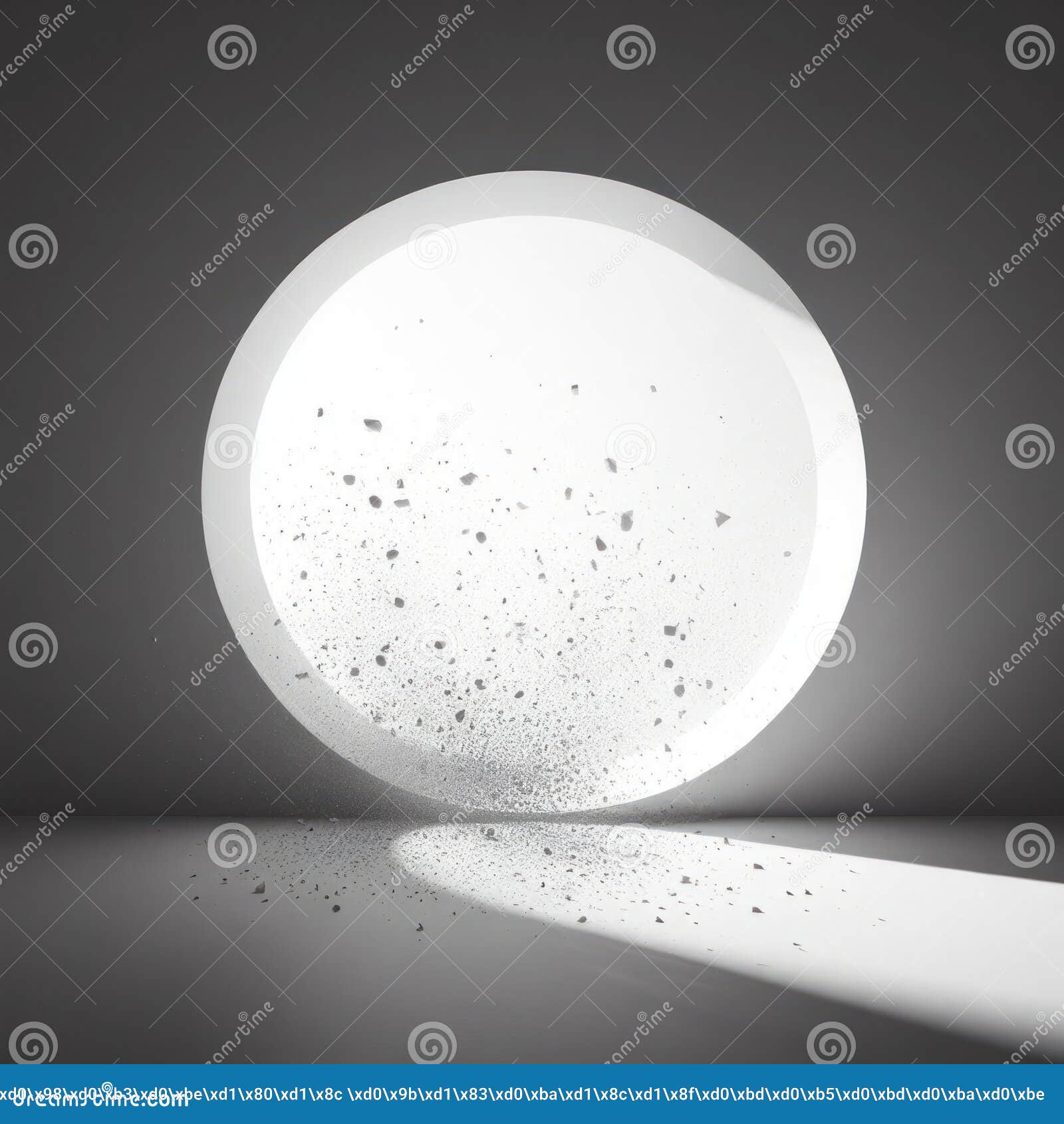 Hole in the White Wall Light from the Hole Abstract Background. Ai ...
