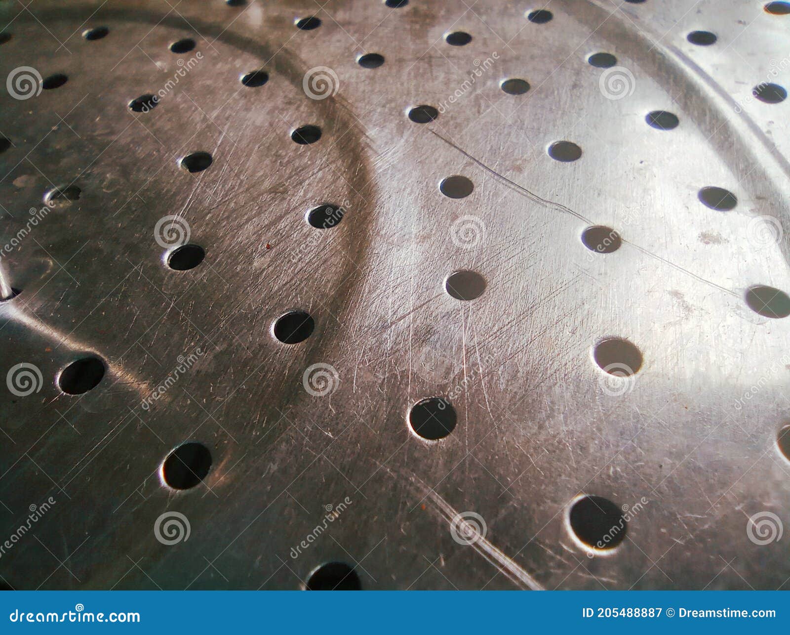 Hole in iron stock image. Image of holes, metallic, stainless - 205488887