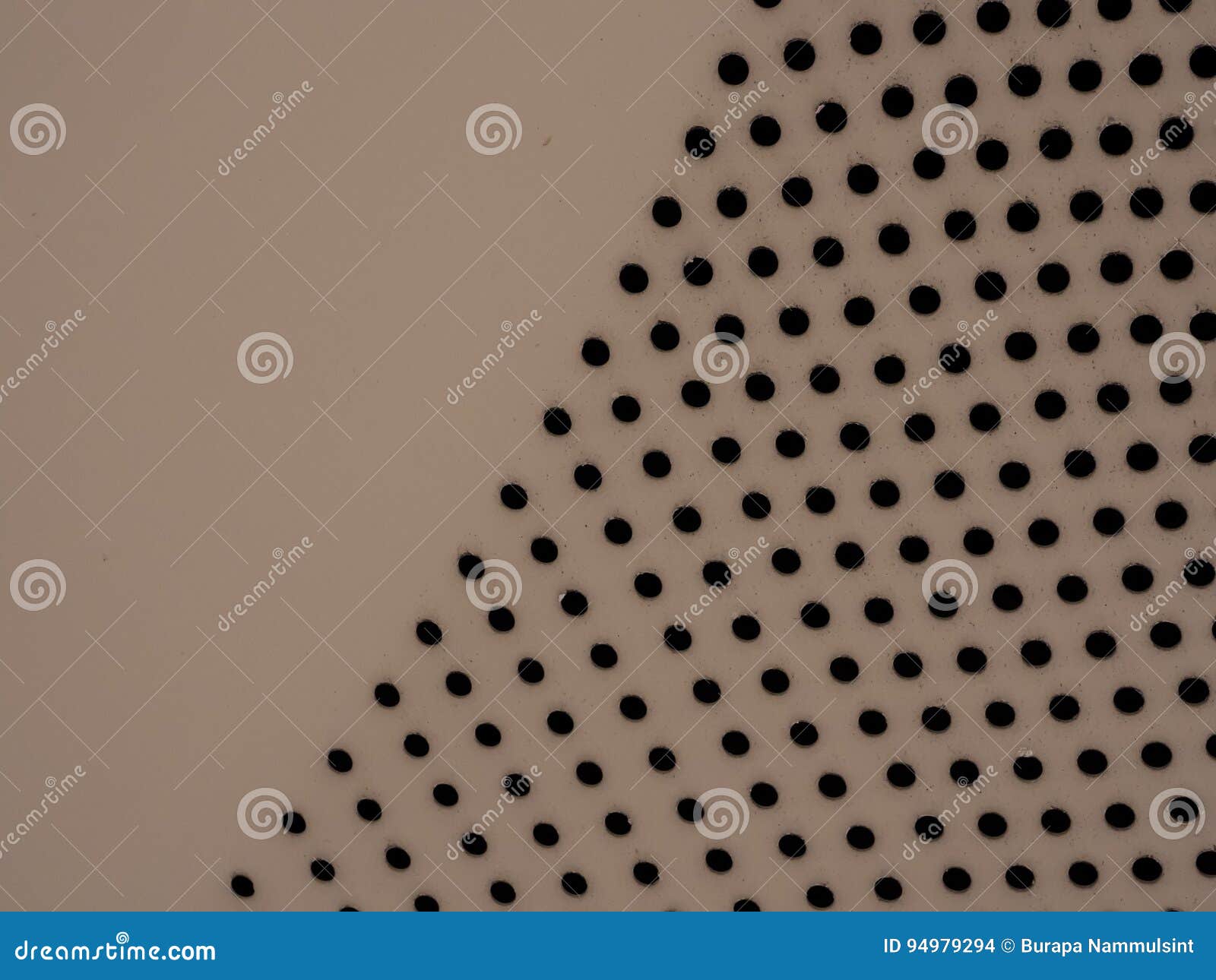 Holes plastic textures. stock photo. Image of pattern - 94979294