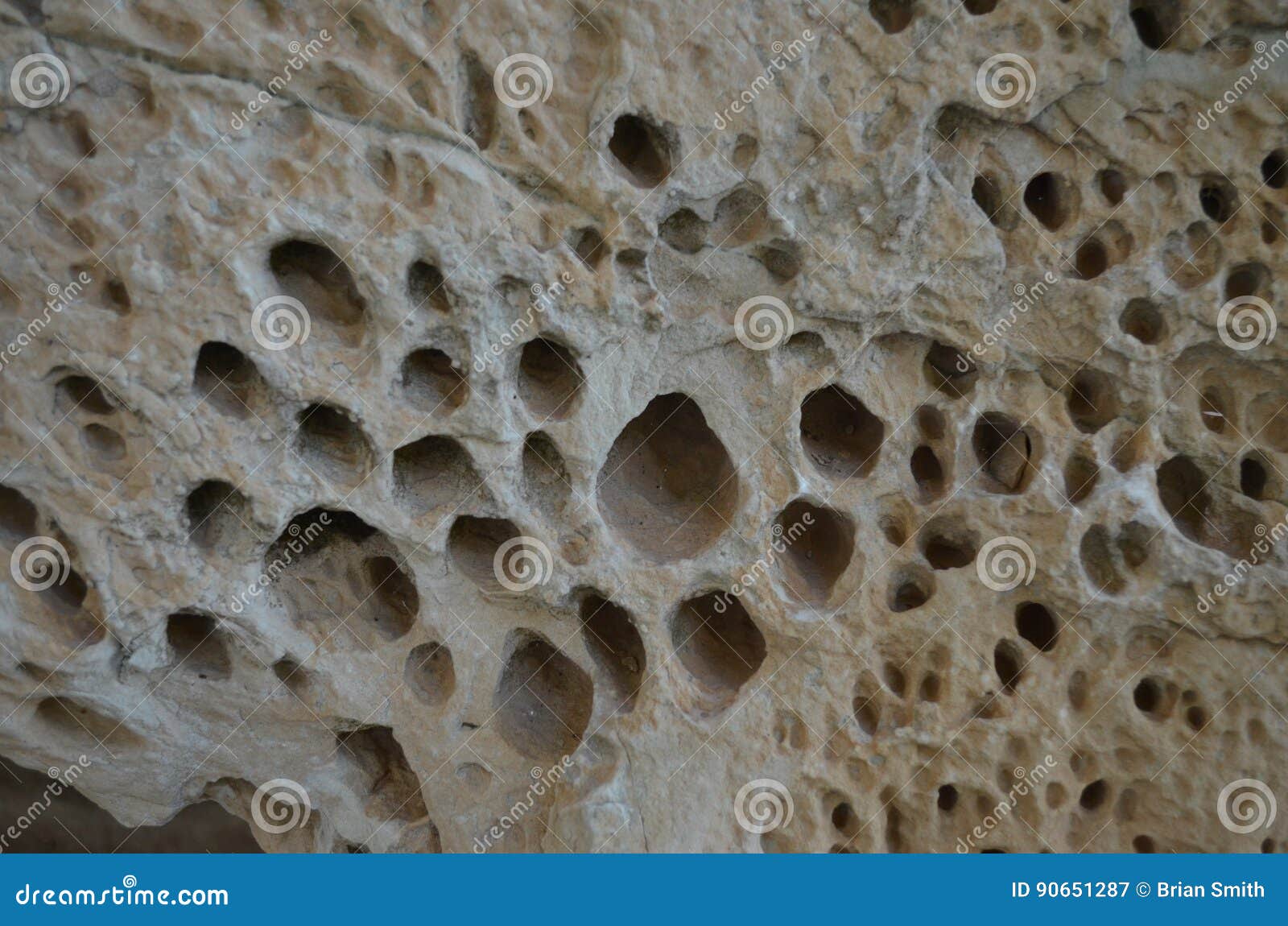 Holes in Rocks stock image. Image of texture, holes, brown - 90651287