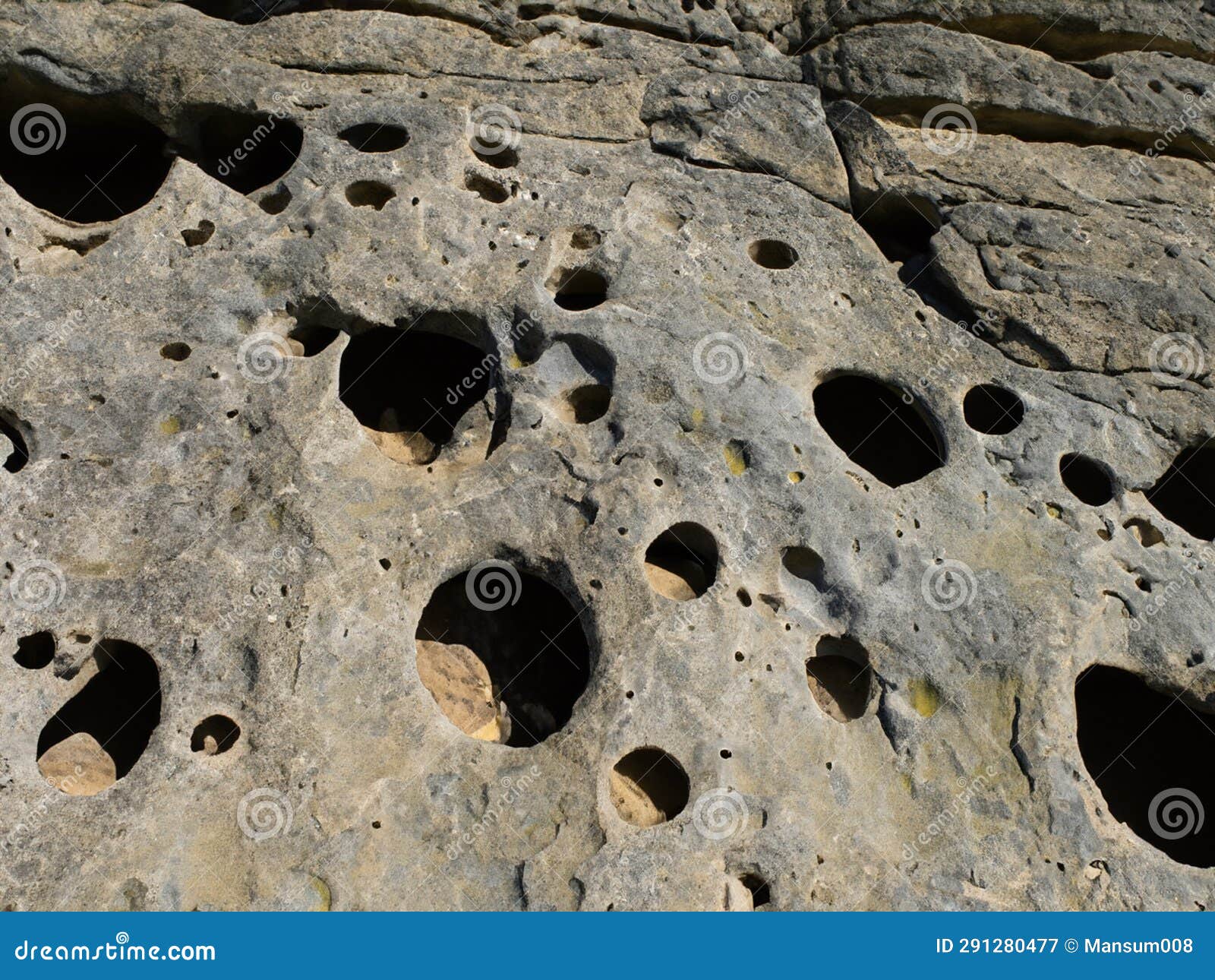 Holes on the Stone Floor Texture Stock Illustration - Illustration of ...