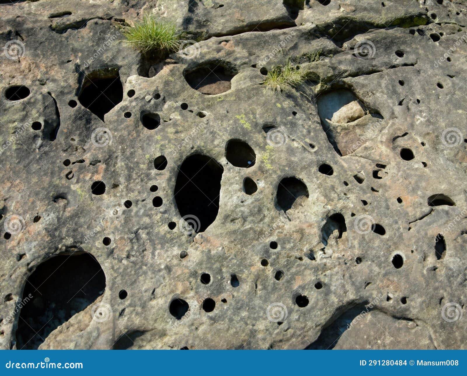 Holes on the Stone Floor Texture Stock Illustration - Illustration of ...