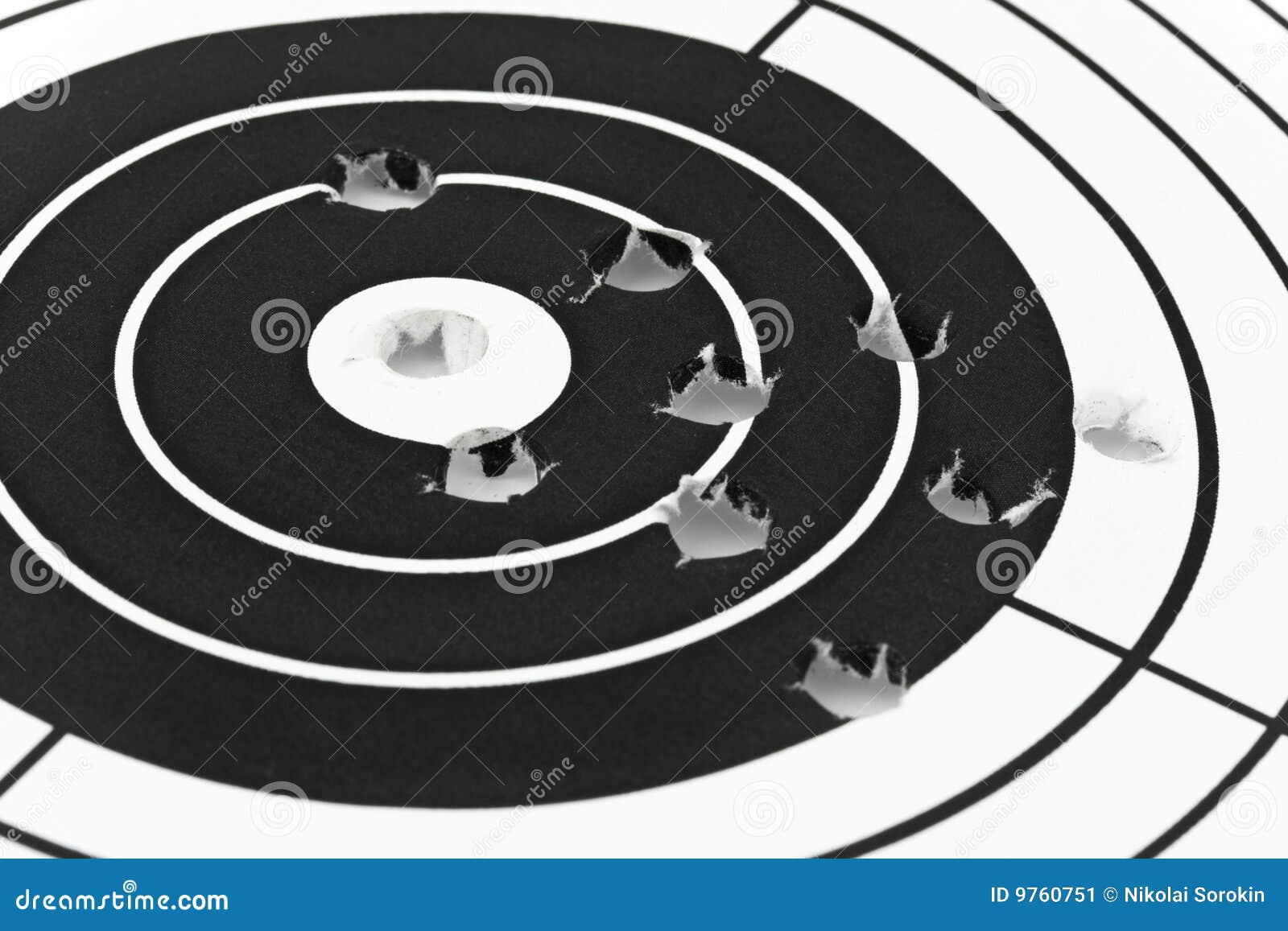 Holes in target stock image. Image of broken, police, design - 9760751