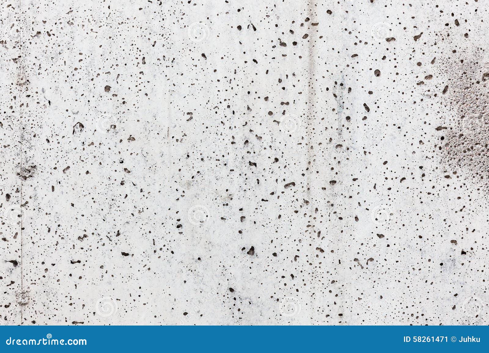 Holey Concrete Wall Background Stock Image - Image of close, rough ...