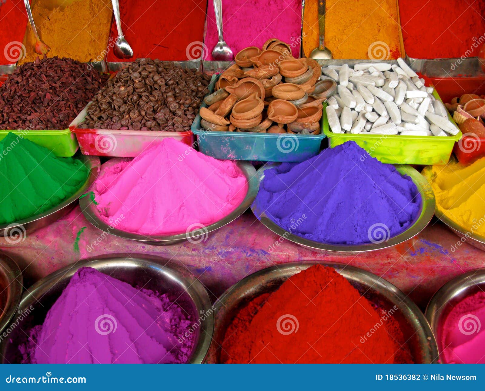 Holi Colors stock photo. Image of indian, dyes, yellow - 18536382